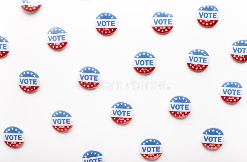 Vote Usa Badge Pins Pattern Stock Photos - Free & Royalty-Free Stock ...