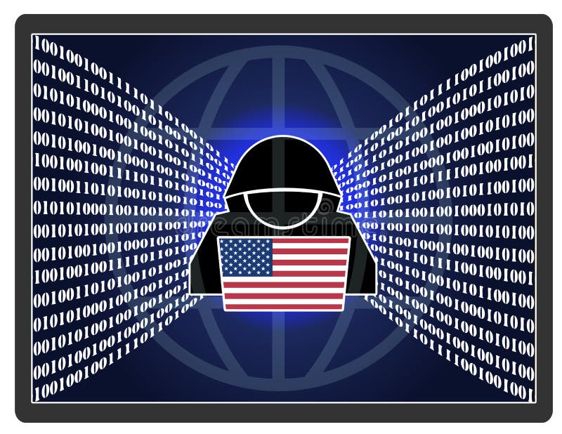 US espionage abroad stock illustration. Illustration of target - 172465325
