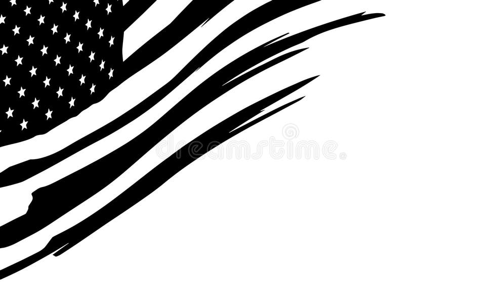 Monochrome Us Flag Stock Illustrations – 469 Monochrome Us Flag Stock ...