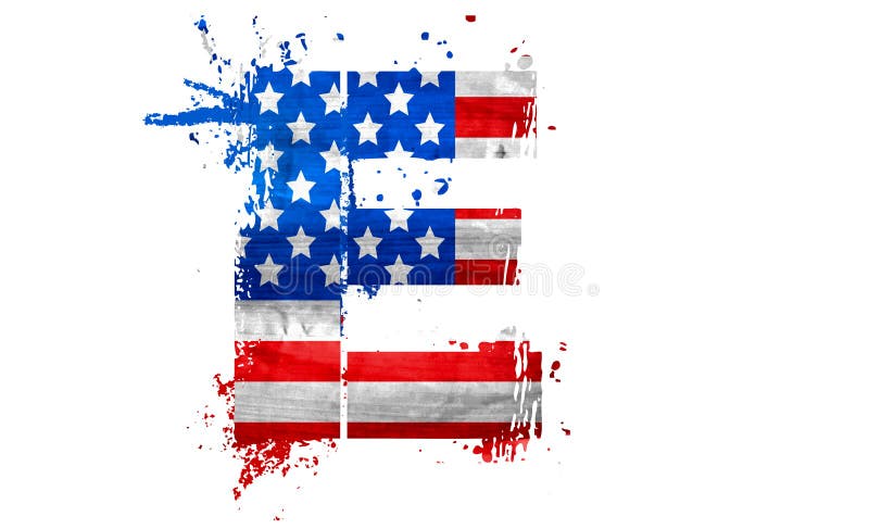 Letter American Flag Stock Illustrations – 5,376 Letter American Flag ...