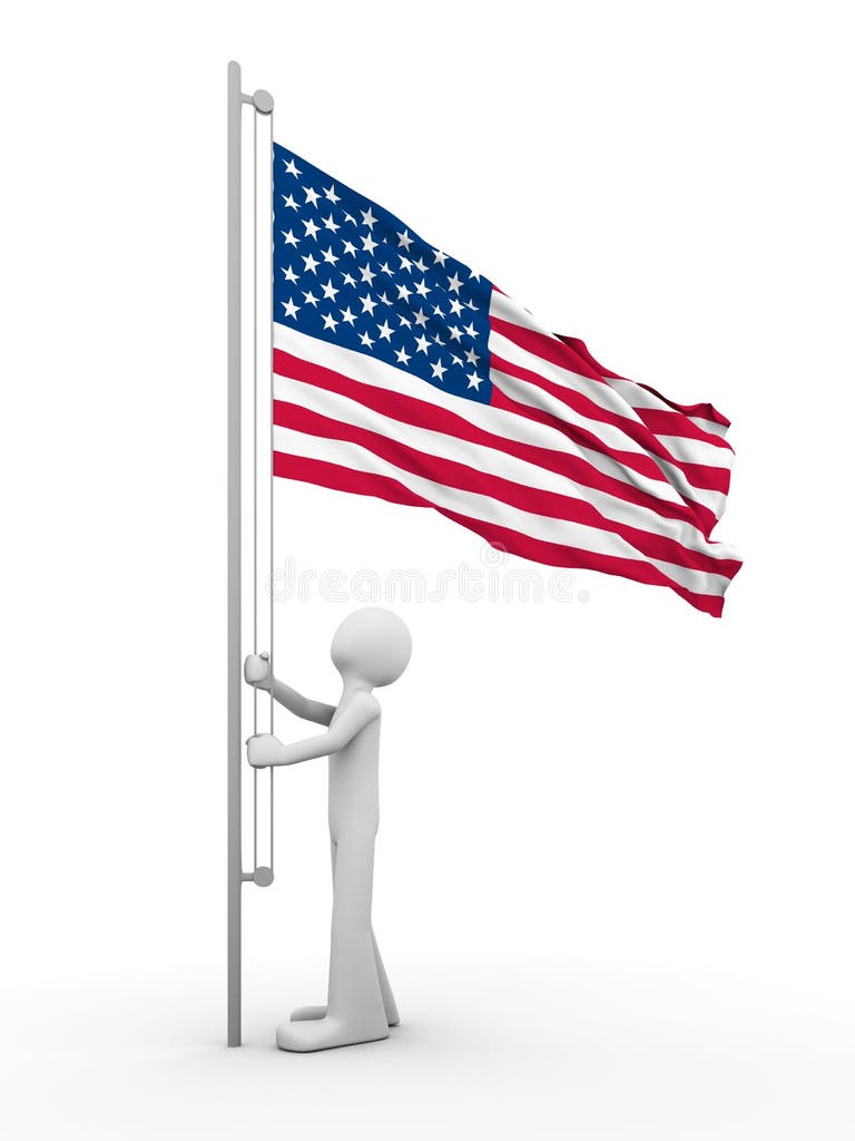 Flag Raising Ceremony Stock Illustrations – 195 Flag Raising Ceremony ...