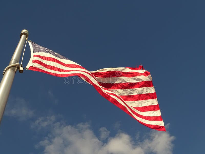US flag stock image. Image of perspective, flag - 119169799