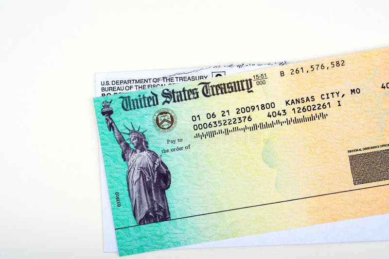 Covid 19 Economic Stimulus Check Editorial Image - Image of coronavirus ...