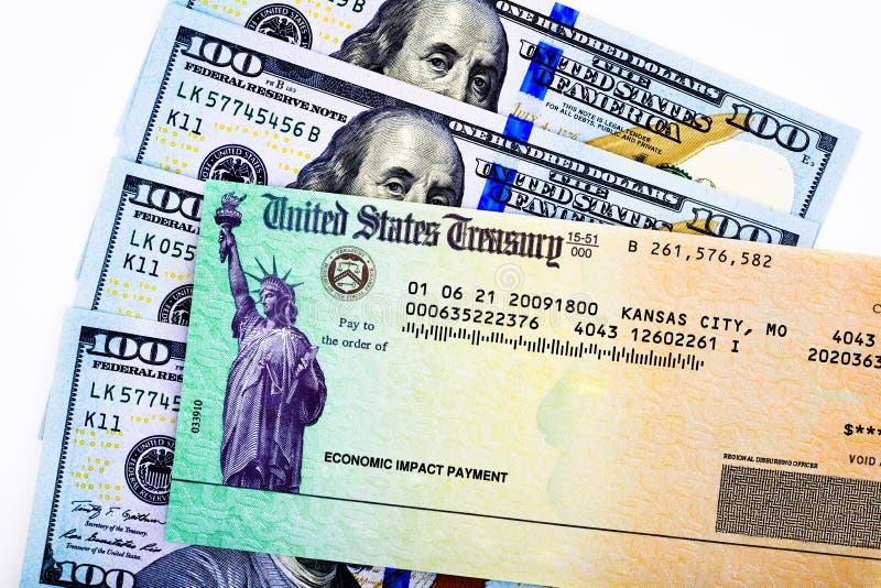 Covid 19 Economic Stimulus Check Editorial Image - Image of coronavirus ...