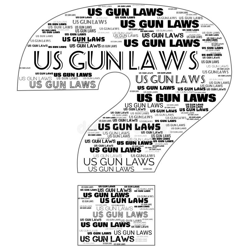 US Gun Laws Header Background Text Illustration Stock Illustration ...