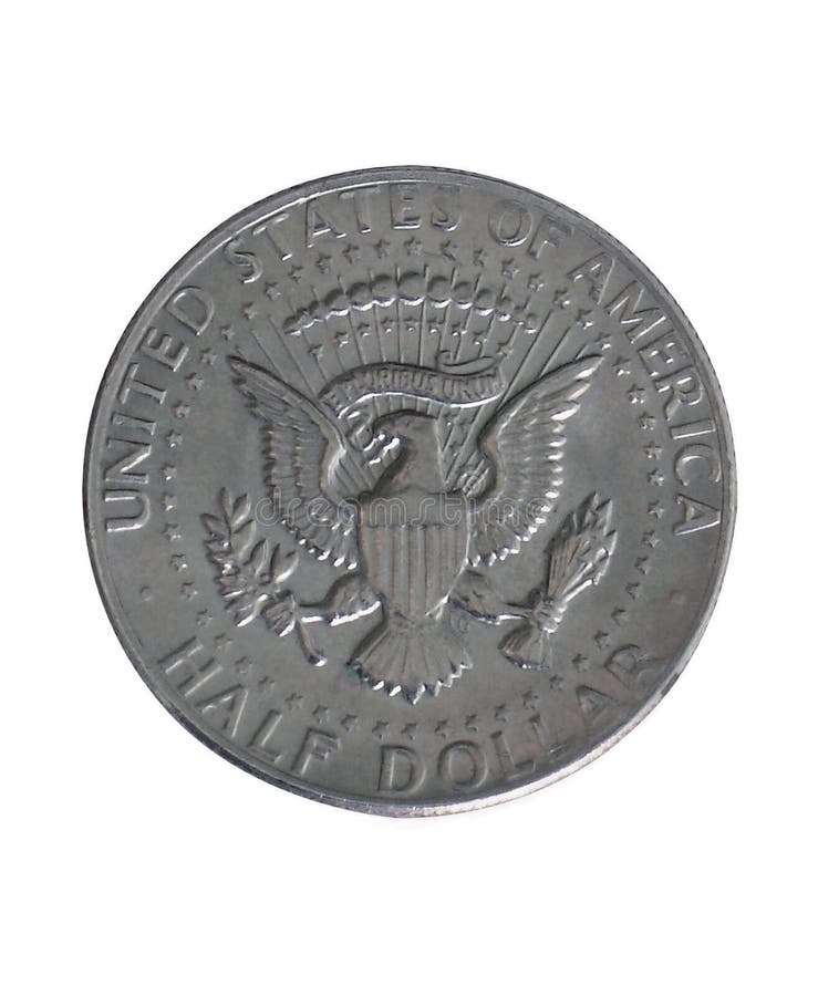 Half Dollar Kennedy 1776-1976 from 1976 Stock Image - Image of currency ...