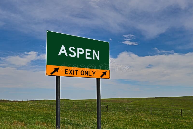 Aspen Road Sign Stock Photos - Free & Royalty-Free Stock Photos from ...