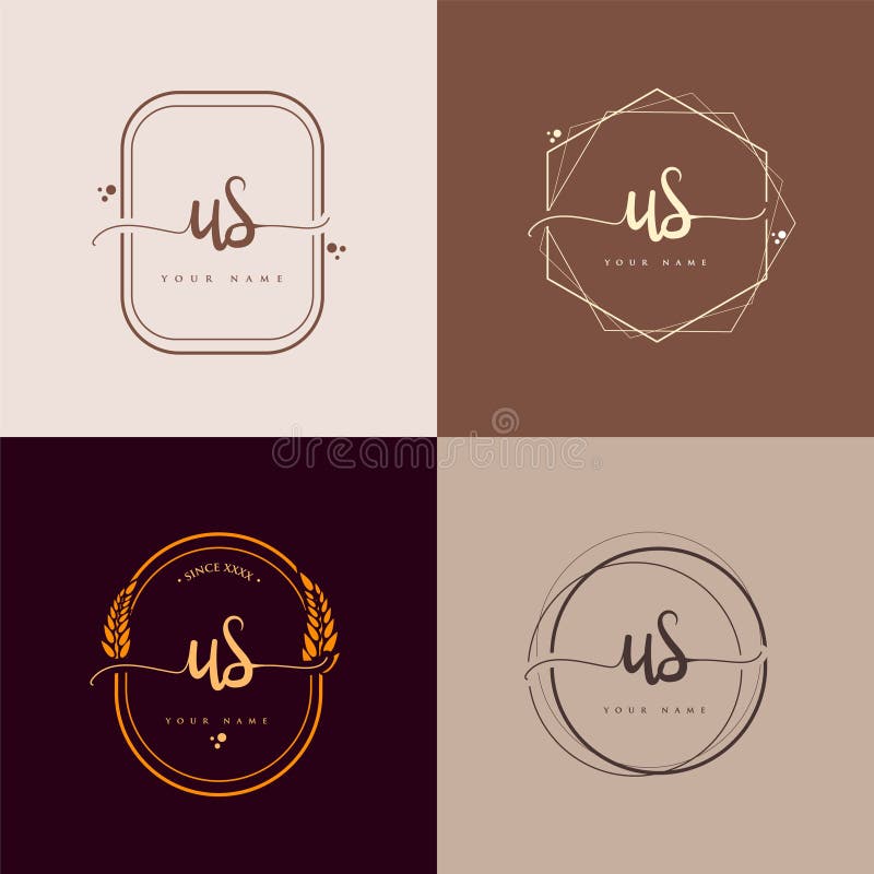 Us Initials Stock Illustrations – 406 Us Initials Stock Illustrations ...