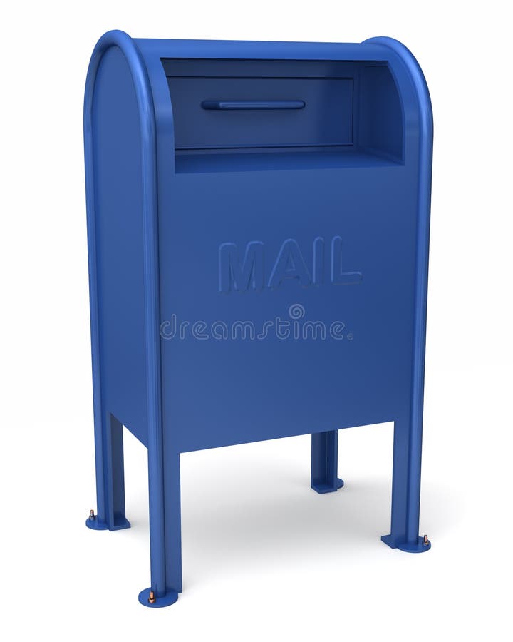Postal Drop Box stock illustration. Illustration of illustration - 958144