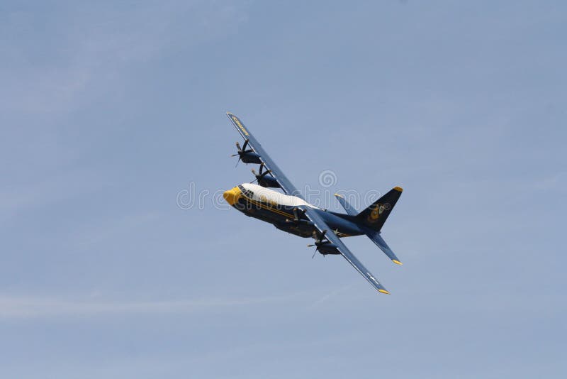 US Marine Core Fat Albert in Sky Editorial Stock Photo - Image of ...