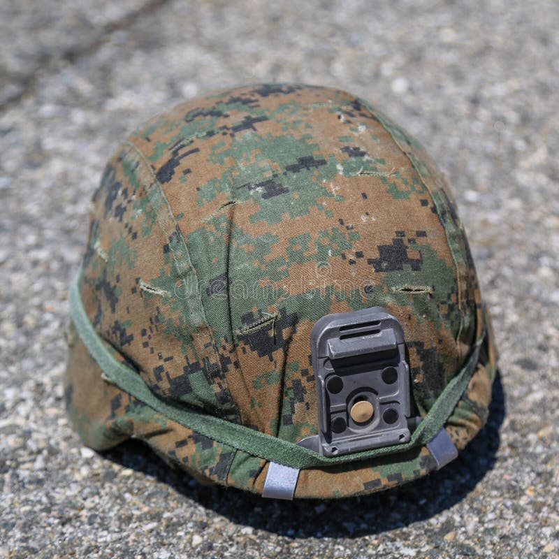 US Marine Corps the Enhanced Combat Helmet on Display during Fleet Week ...