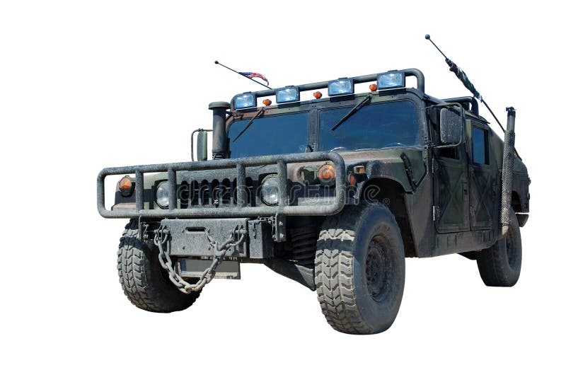 US Military Truck Hummer H1 Stock Image - Image of transportation ...