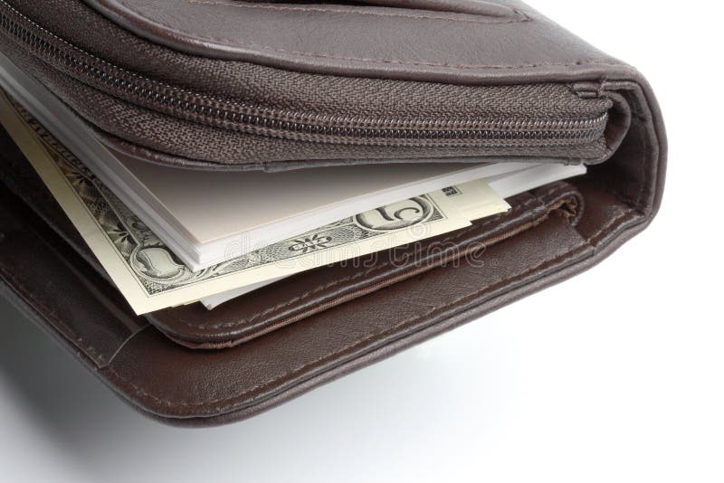 US Money in a wallet stock image. Image of cost, paying - 4414047
