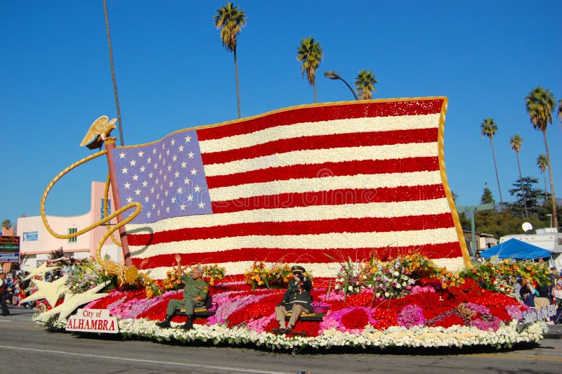 US National Flag Parade Float Editorial Photo - Image of city, flag ...