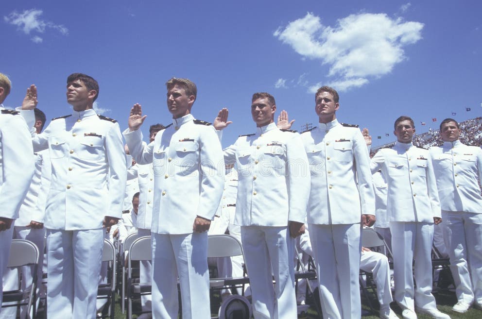 US Naval Academy Graduation Editorial Stock Image - Image of 1999 ...