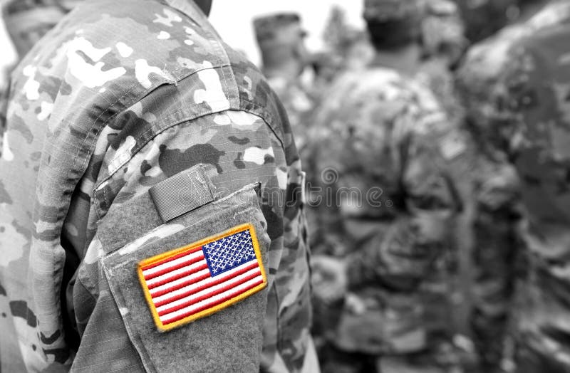 US Navy Sailors from the Back. US Navy Army. Stock Image - Image of ...