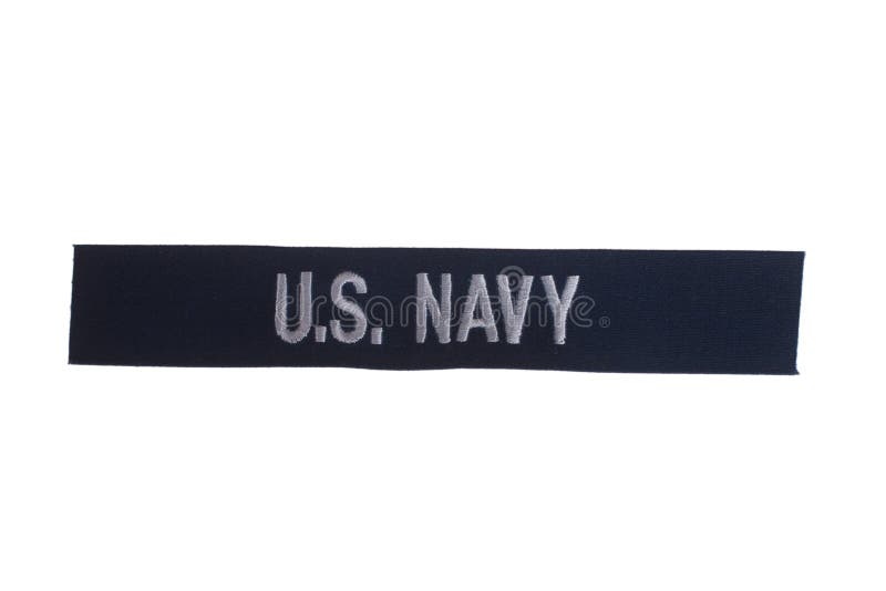 US NAVY uniform badge stock photo. Image of united, military - 30347560