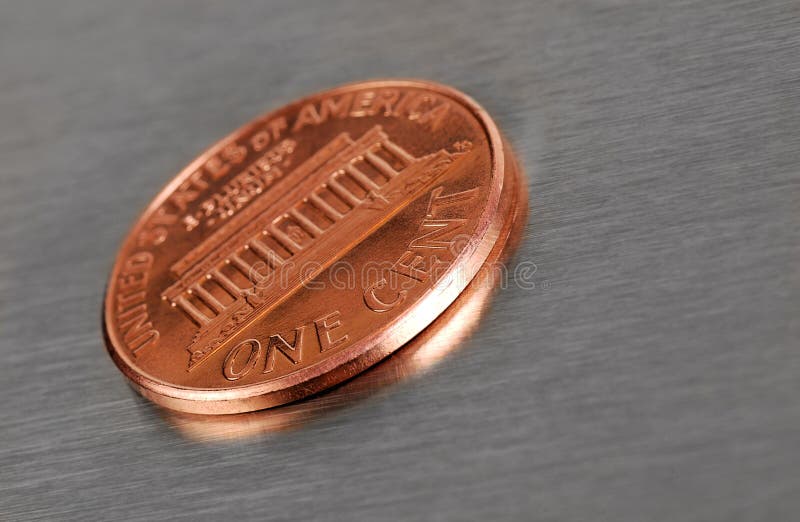 US Penny stock image. Image of money, copper, close, currency - 632705