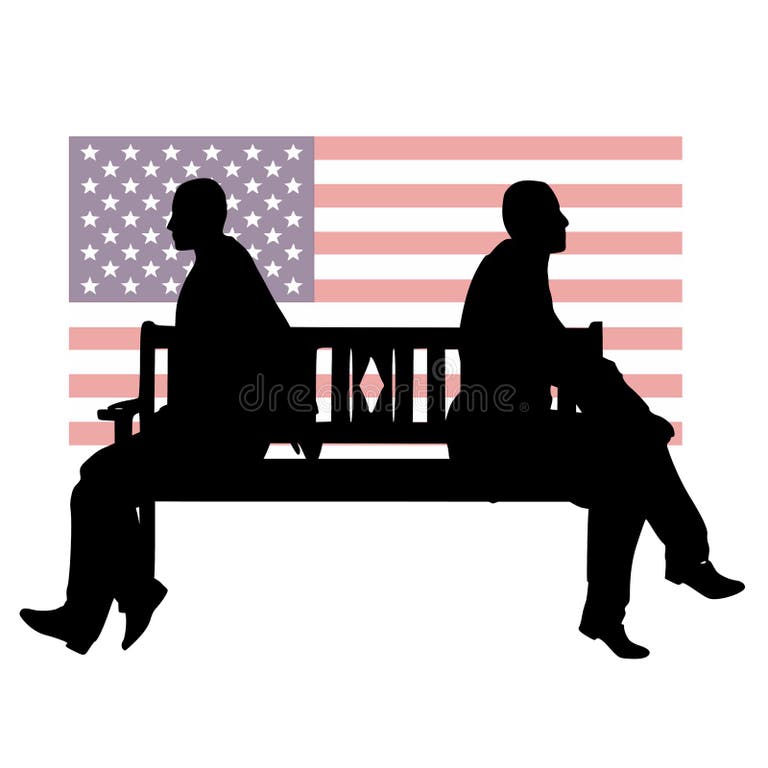 Divided American Flag Stock Illustrations – 424 Divided American Flag ...