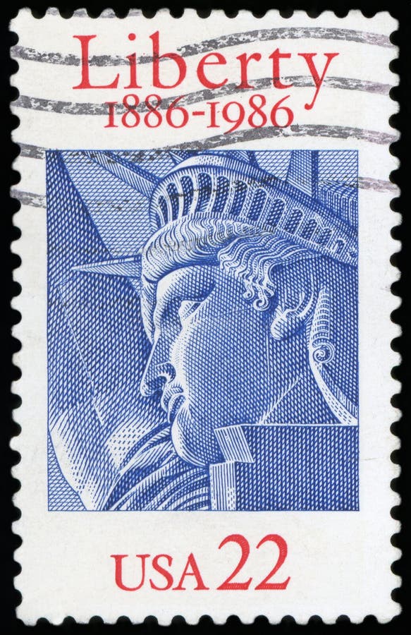 US Postage stamp editorial photo. Image of york, correspondence - 95722981