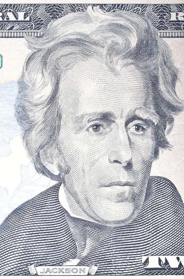 US President Jackson stock image. Image of finance, cash - 70196499