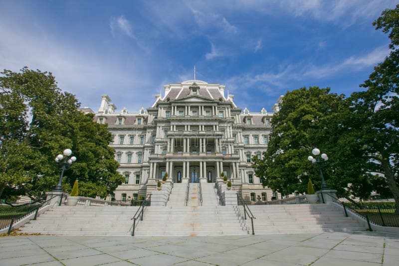US Presidential Administration Building in Washington DC Stock Image ...
