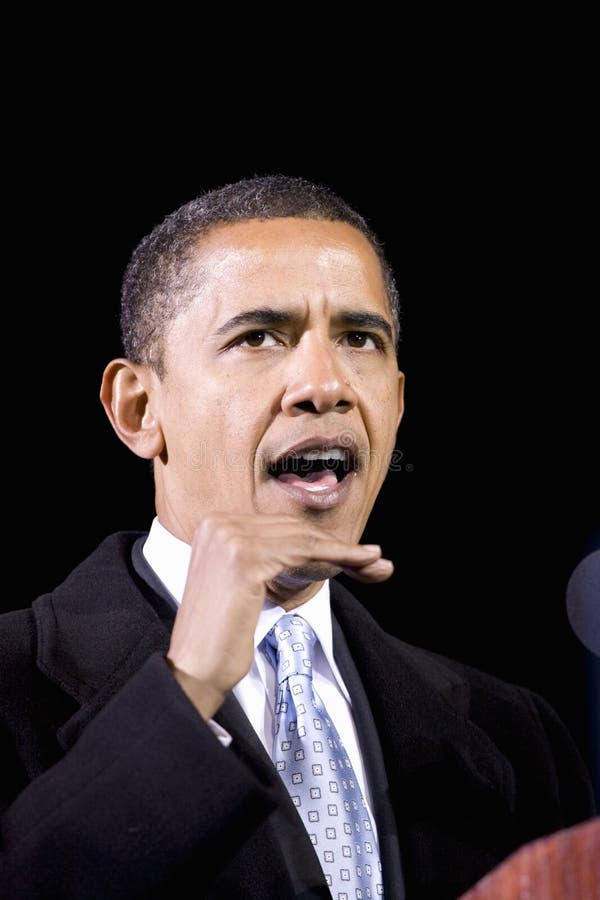 US Senator Barack Obama editorial stock image. Image of electoral ...