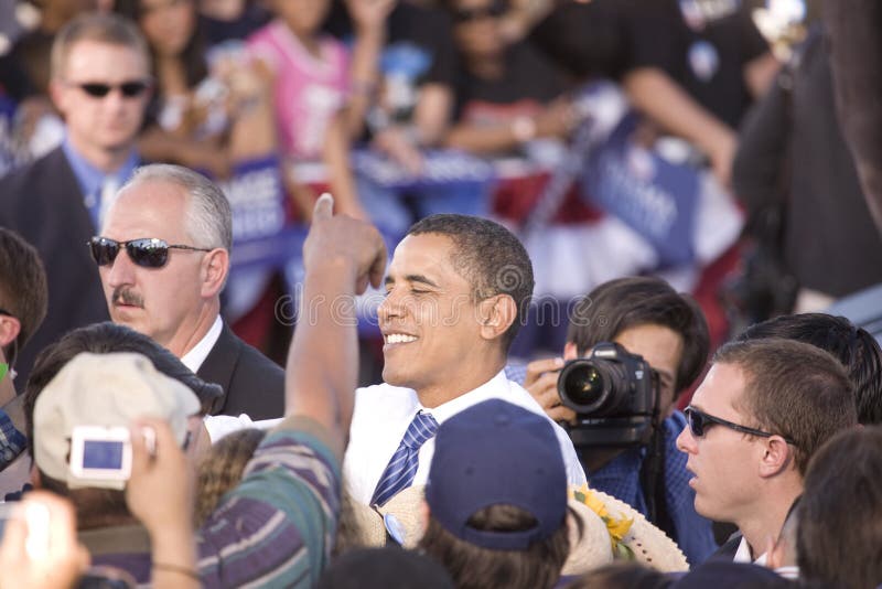 Politician Shaking Hands with Voters, Campaigning for Political Office ...