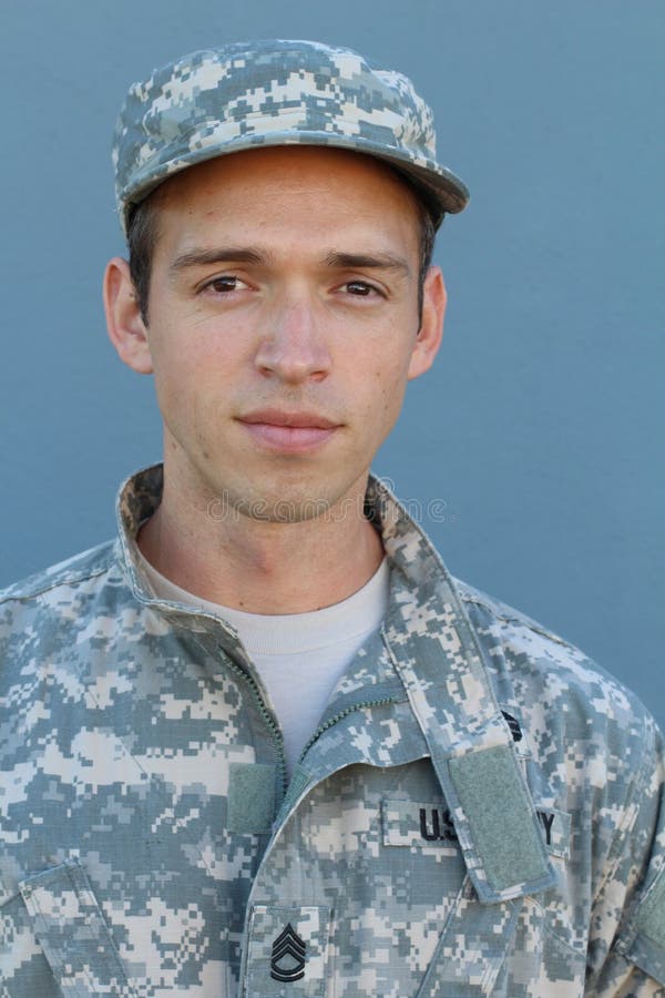 US Soldier with PTSD stock photo. Image of army, depression - 84551356