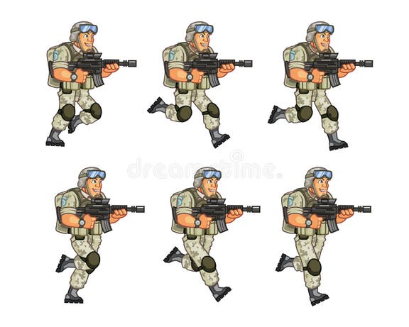 Running Man Sprite Stock Illustrations – 112 Running Man Sprite Stock ...