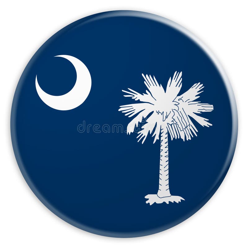 Carolina State Flag Button Stock Illustrations – 169 Carolina State ...