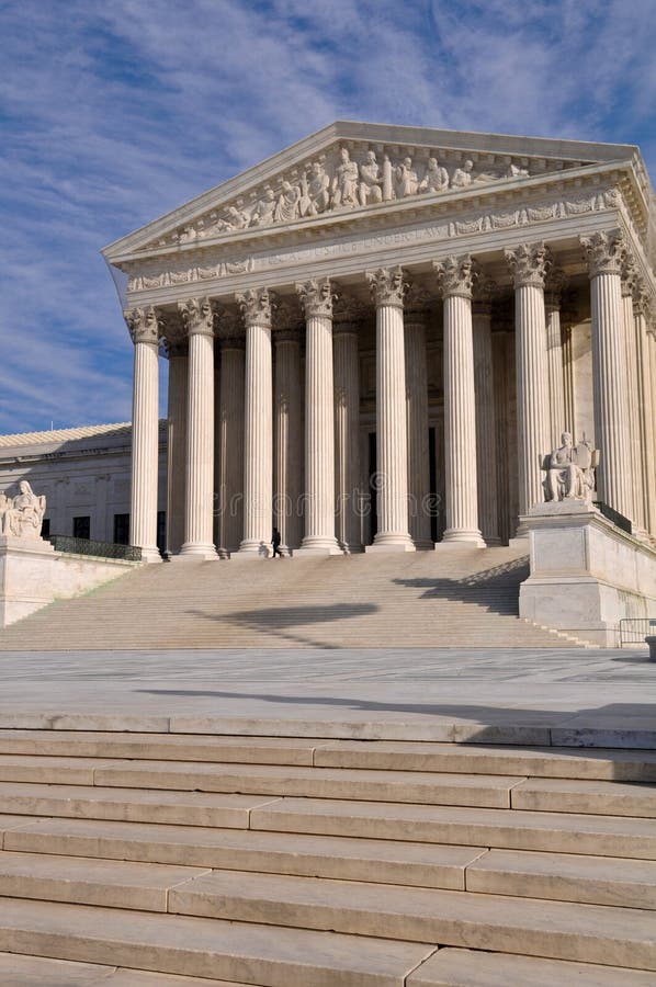 Us supreme court stock image. Image of statue, building - 109907