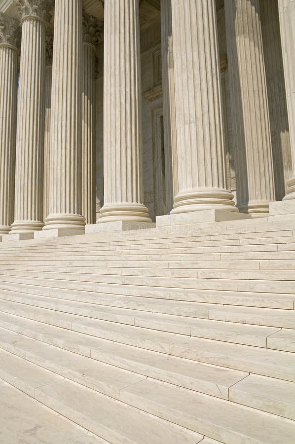 US Supreme Court Steps stock photo. Image of entrance - 11181664