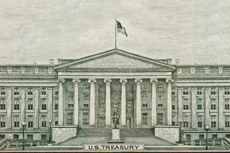 US Treasury Department Washington DC Stock Photo - Image of federal ...