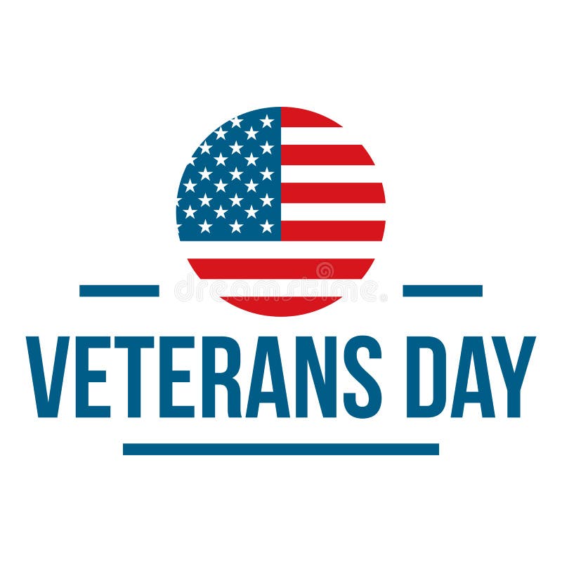 Us Veterans Day Logo, Flat Style Stock Vector - Illustration of honor ...