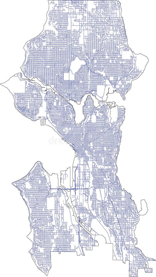 Seattle Sidewalks Stock Illustrations – 1 Seattle Sidewalks Stock ...