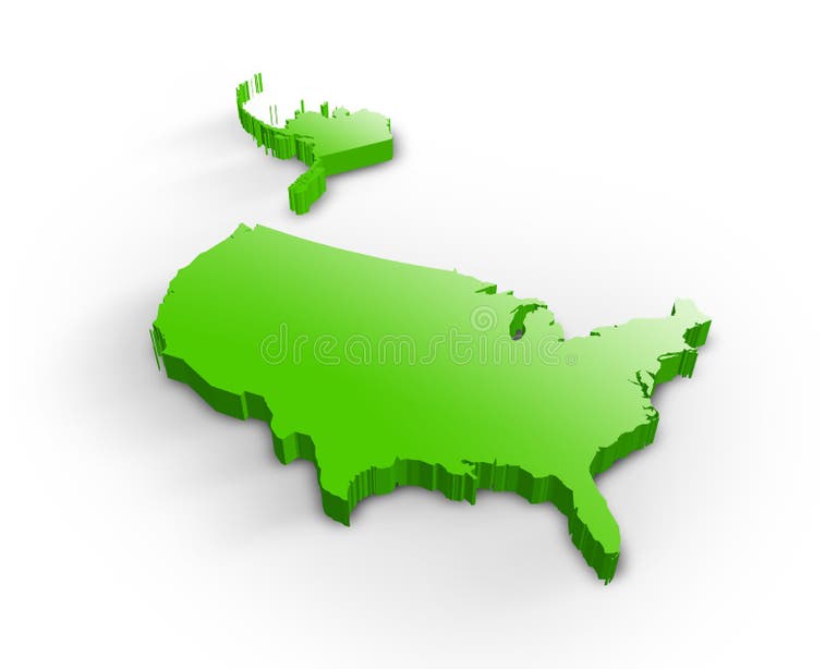 Usa 3d Map Stock Illustrations – 22,580 Usa 3d Map Stock Illustrations ...