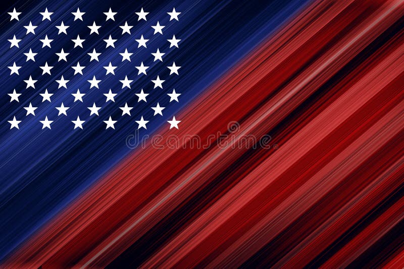 USA Abstract Background with Elements of the American Flag Stock ...