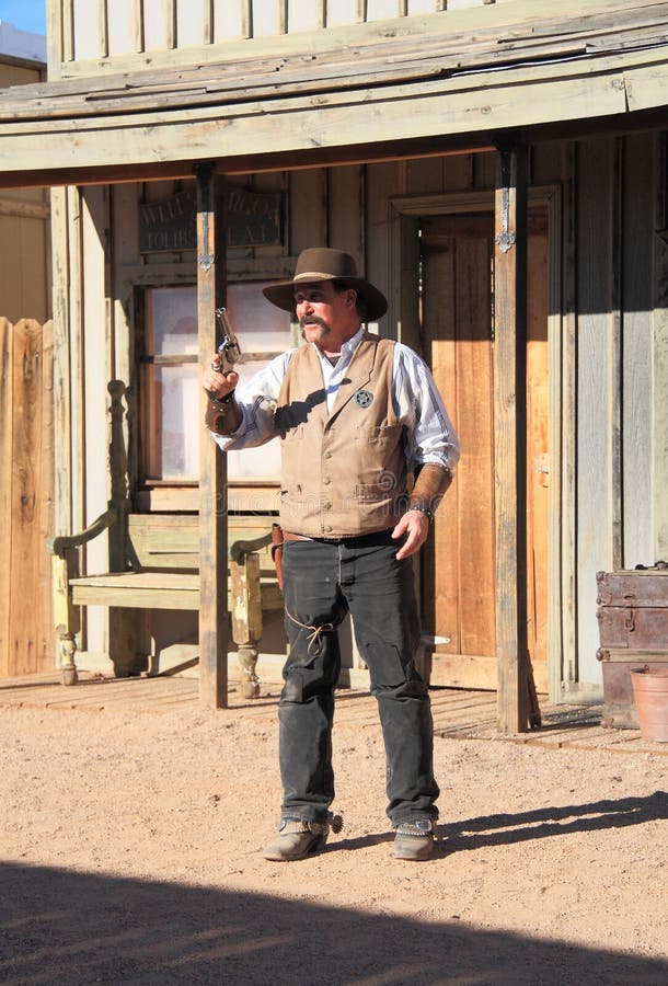 Old Cowhand Western American Cowboy Stock Image - Image of marshal ...