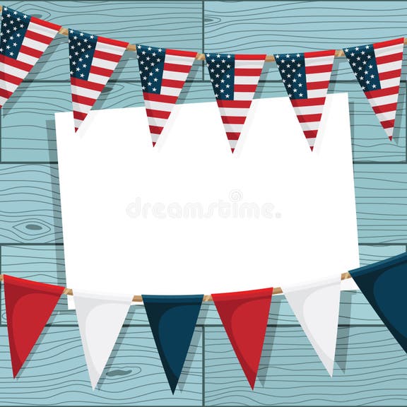 Patriotic Bunting Decoration Stock Illustrations – 3,400 Patriotic ...