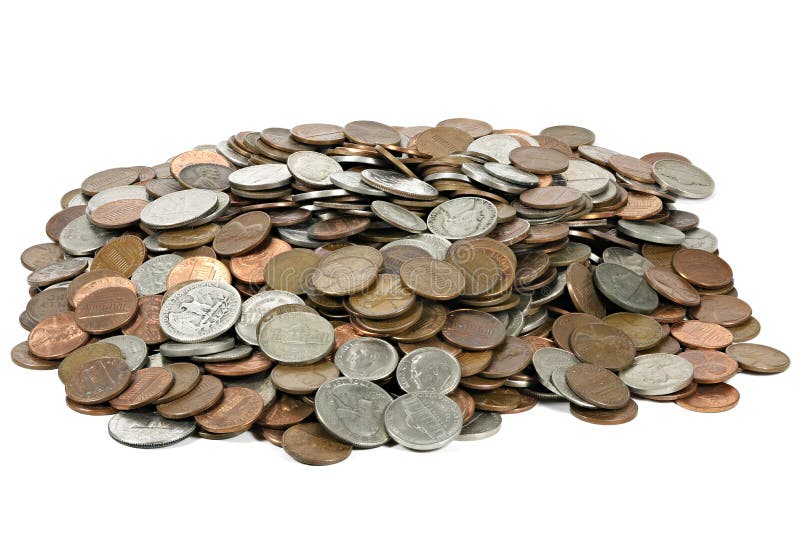 USA centy zdjęcie stock. Obraz złożonej z biznes, sterta - 118443486