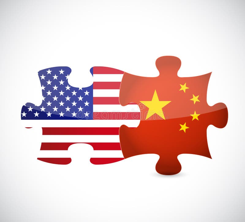 China and usa design stock vector. Illustration of nation - 45582462