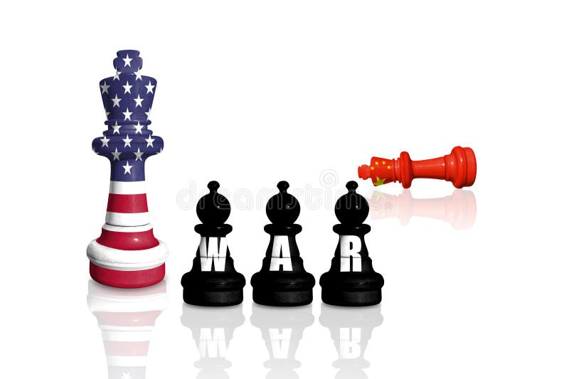 China and US Trade, Duty, Tariffs, Customs Competition Stock Photo ...