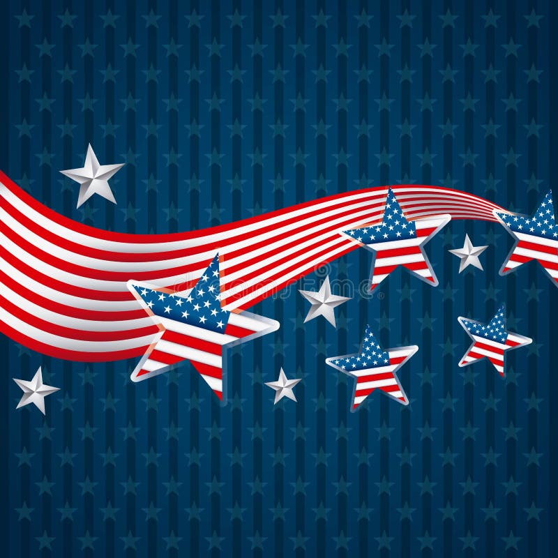 Usa design stock vector. Illustration of american, wallpaper - 46361616