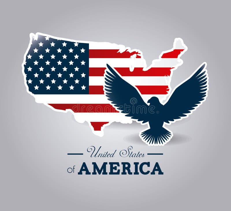 Eagle Over Usa Map Stock Illustrations – 9 Eagle Over Usa Map Stock ...