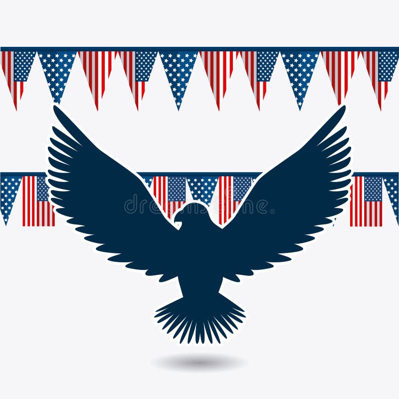 USA design. stock vector. Illustration of independence - 52202524