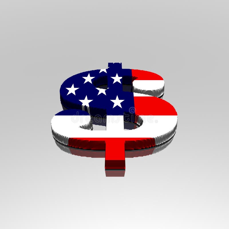 Usa dollar financial sign stock illustration. Illustration of savings ...