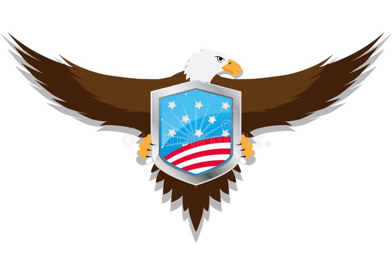 American Eagle And Shield Symbol