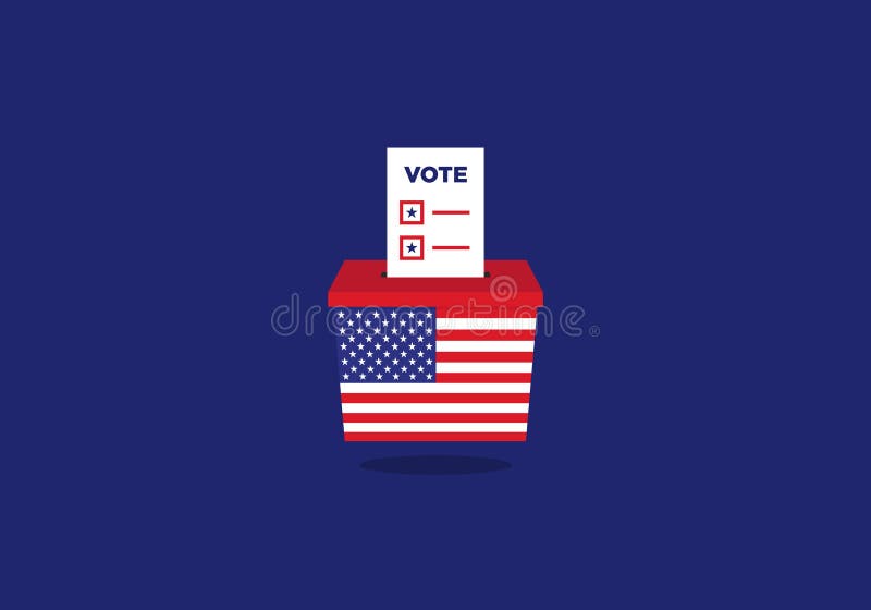Election ballot stock illustration. Illustration of elected - 26352603