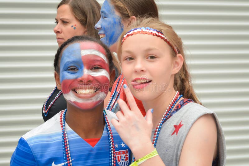 USA fans editorial stock image. Image of championship - 76070464